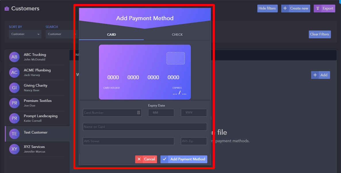 Accept.Blue Virtual Terminal User Guide