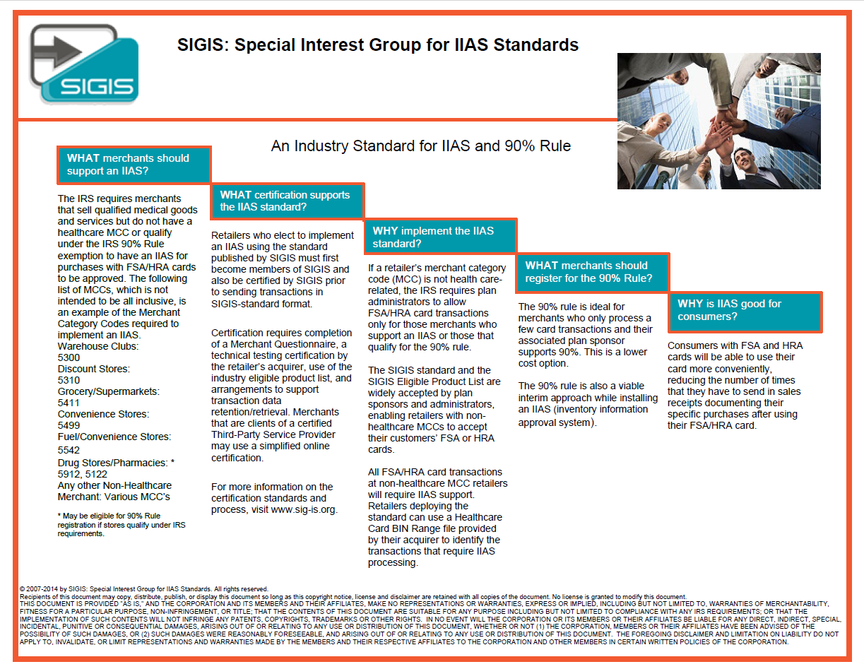 SIGIS: Special Interest Group for IIAS Standards